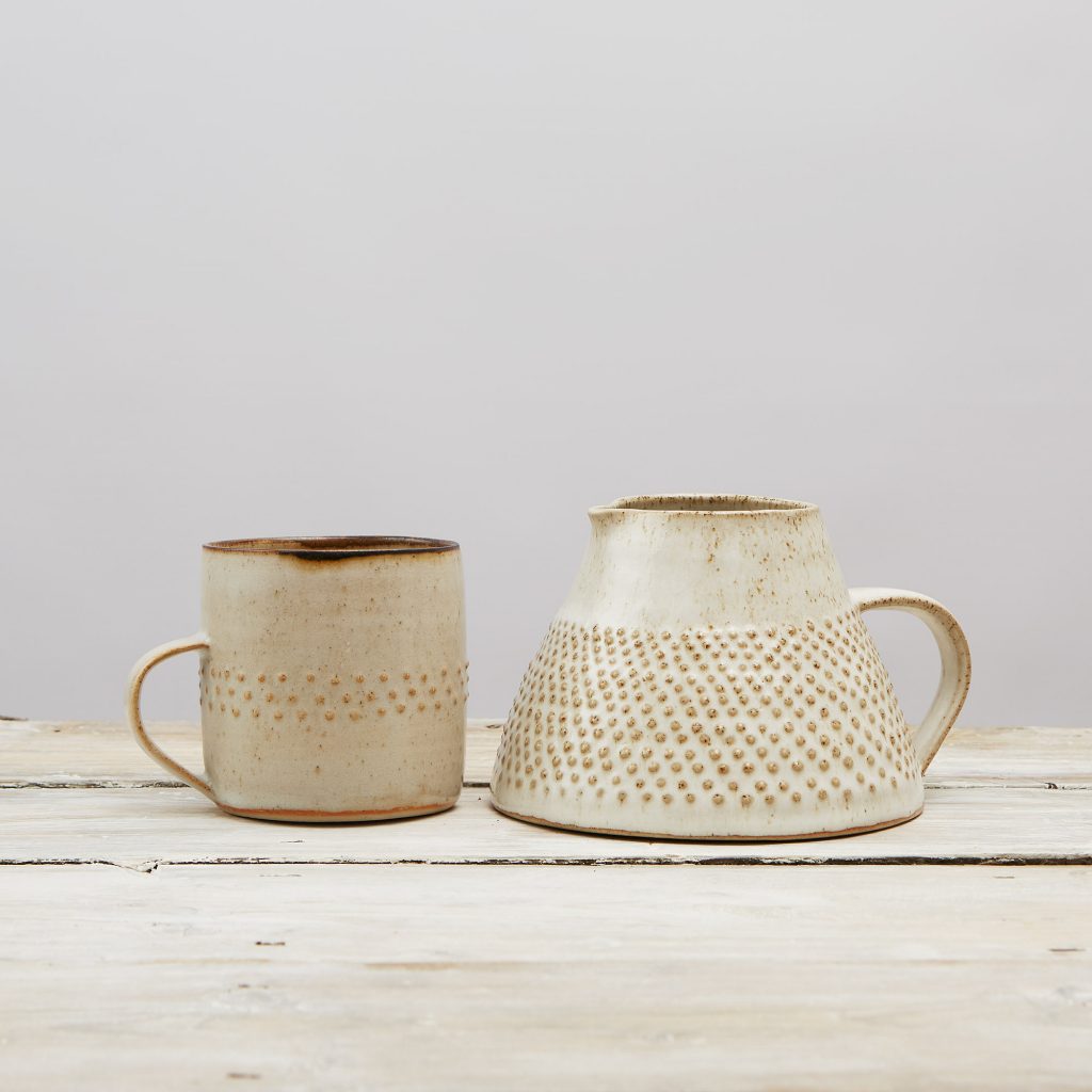 Stoneware Speckled Cups - elizabethrenton.co.uk